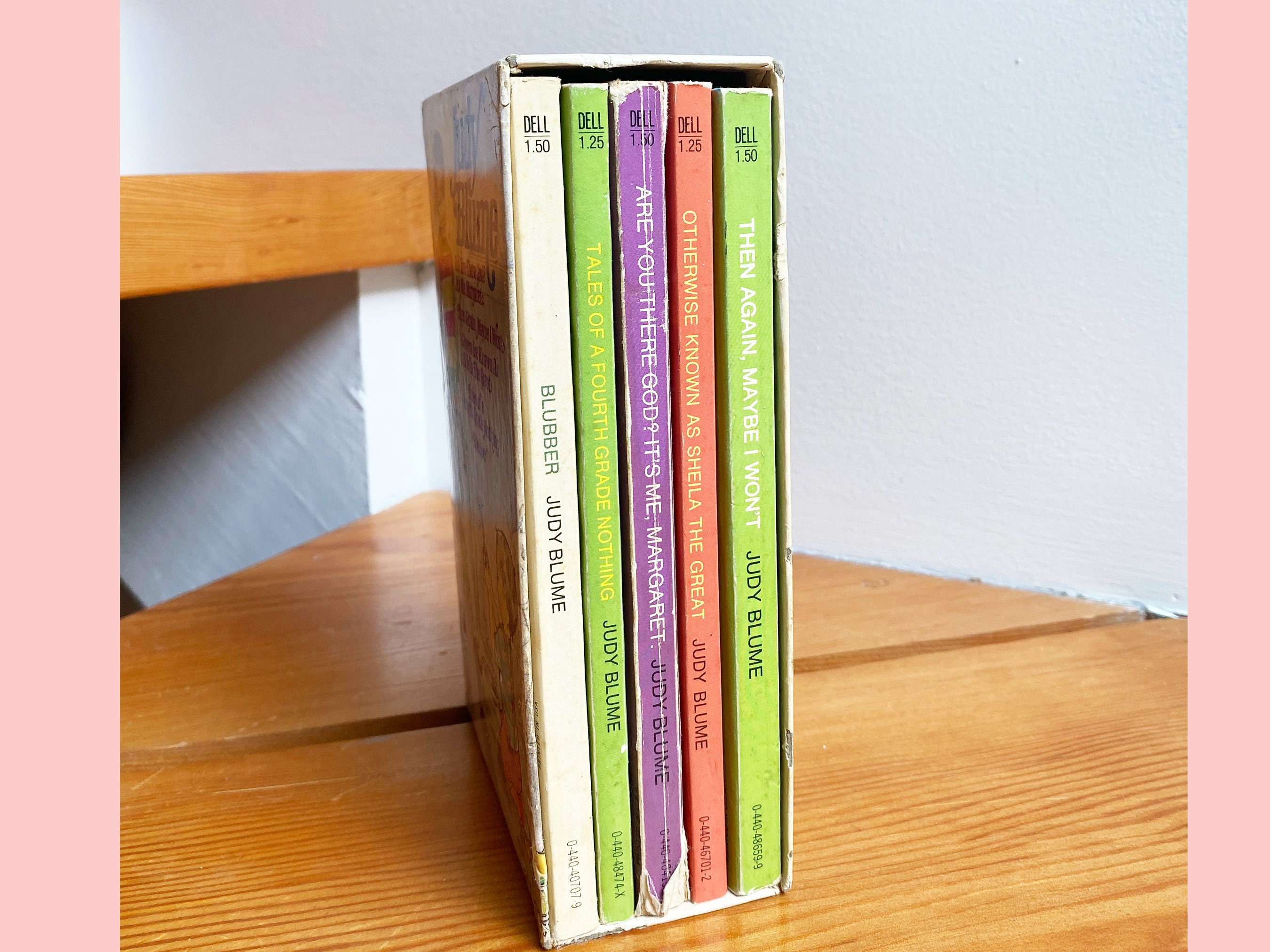 1970s Judy Blume Book Set Are You There God, It's Me Margaret, Blubber ...