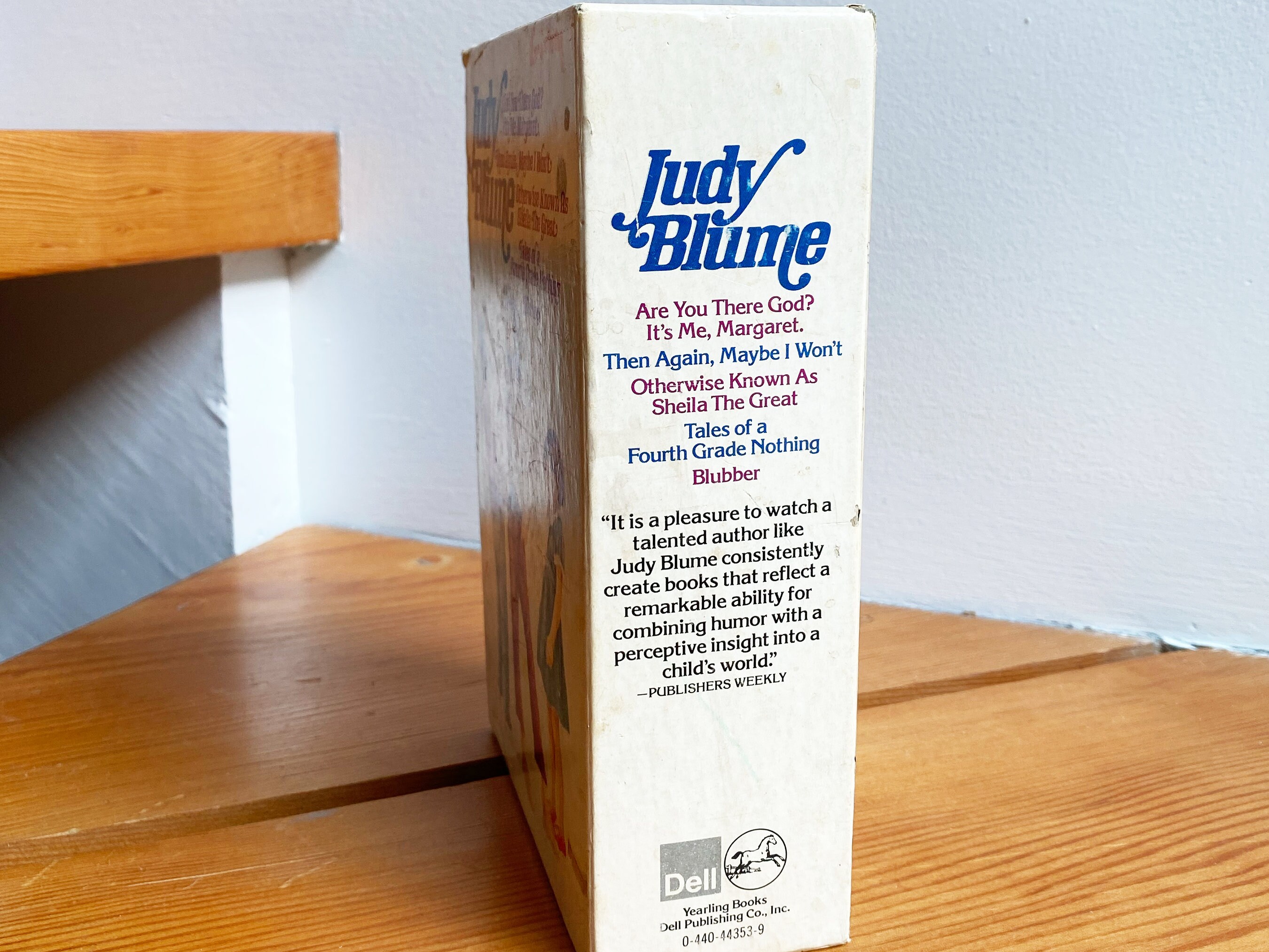 1970s Judy Blume Book Set Are You There God, It's Me Margaret, Blubber ...