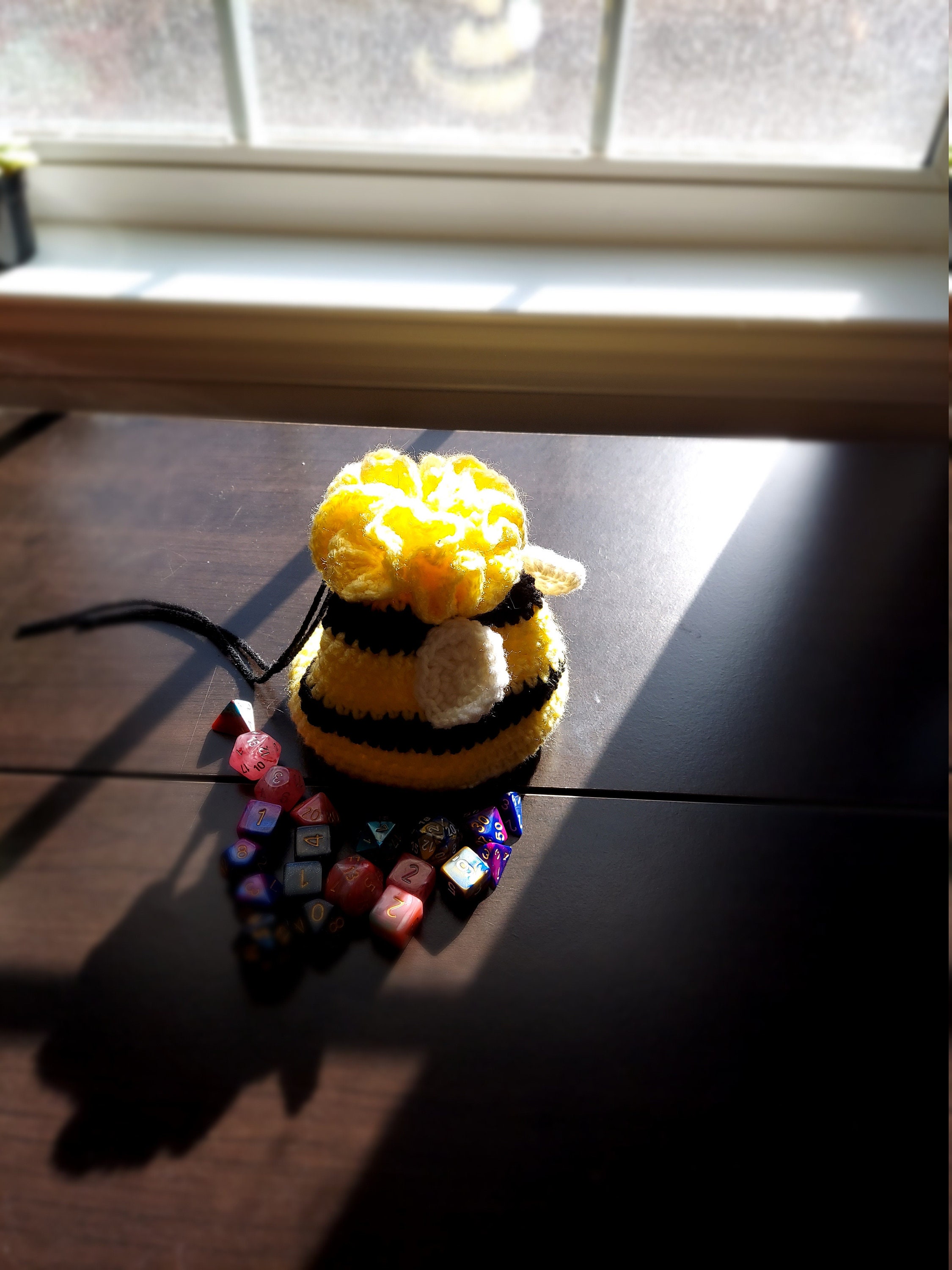 Bumble Bee Dice Bag - Etsy