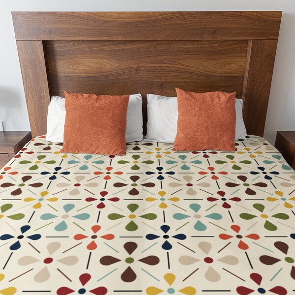 Mid Century Modern Quilt Pattern - Etsy