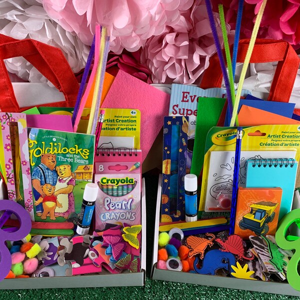 Kids Activity Box - Etsy