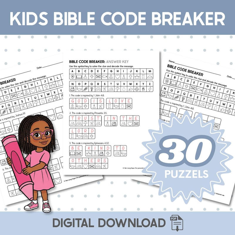 Code Breaker Kids - Etsy
