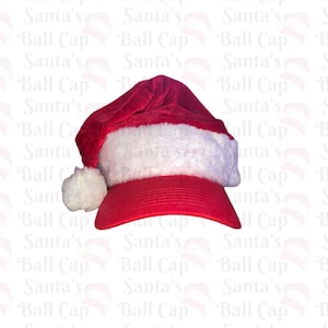 Santa Baseball Cap: Festive Holiday Wear - Etsy
