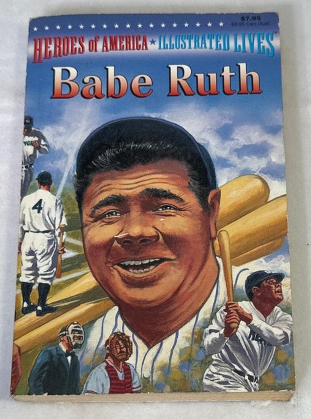 BABE RUTH - Heroes of AMERICA - Illustrated Lives Paperback - Vintage ...