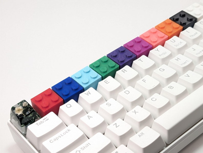 Toy Brick Keycap: 3D Printed Artisan Keyboard Accessory - Etsy