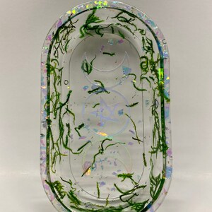 Triple Moon Moss Tray Holographic Moss Tray | Etsy