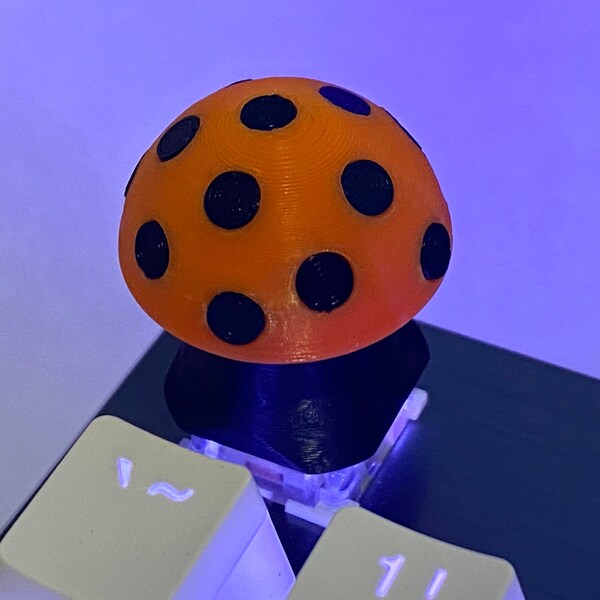 Mushroom Escape Keycap - Etsy