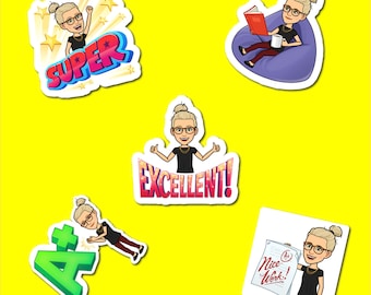 Custom Snapchat Bitmoji Snapcode QR Scan Sticker - Etsy