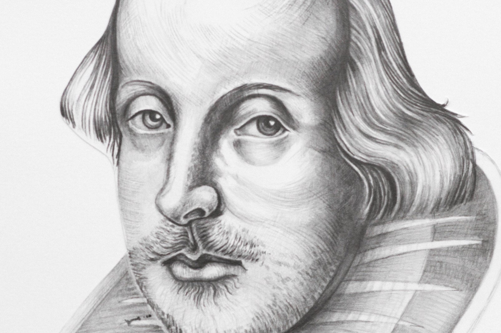 William Shakespeare Original Drawing - Etsy
