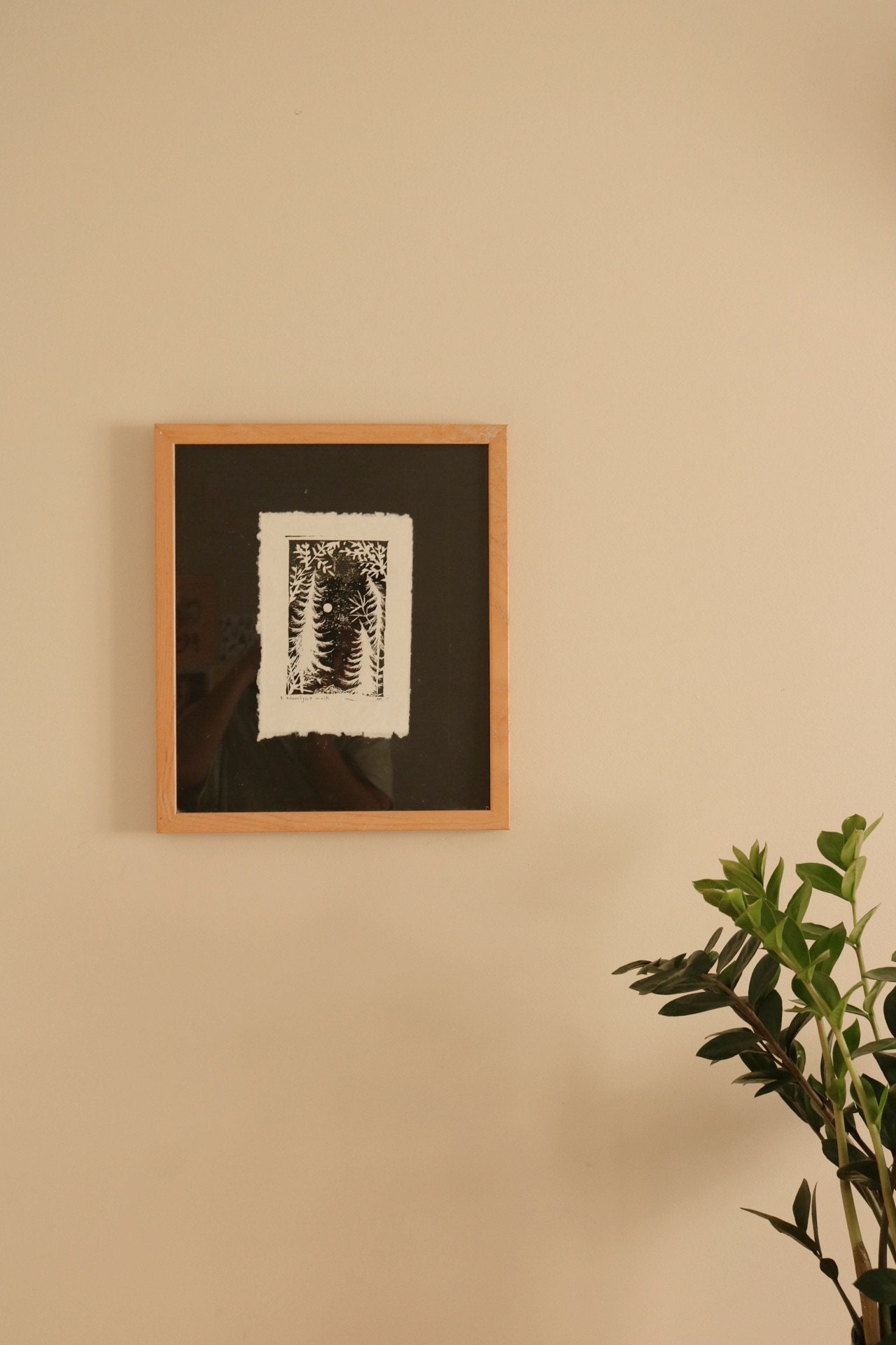 Hand Carved and Hand Printed Lino Cut Art for Your Wall - Etsy