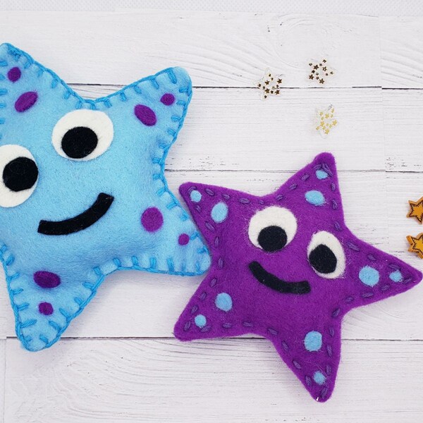 Felt Starfish - Etsy