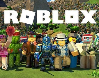 Roblox poster | Etsy
