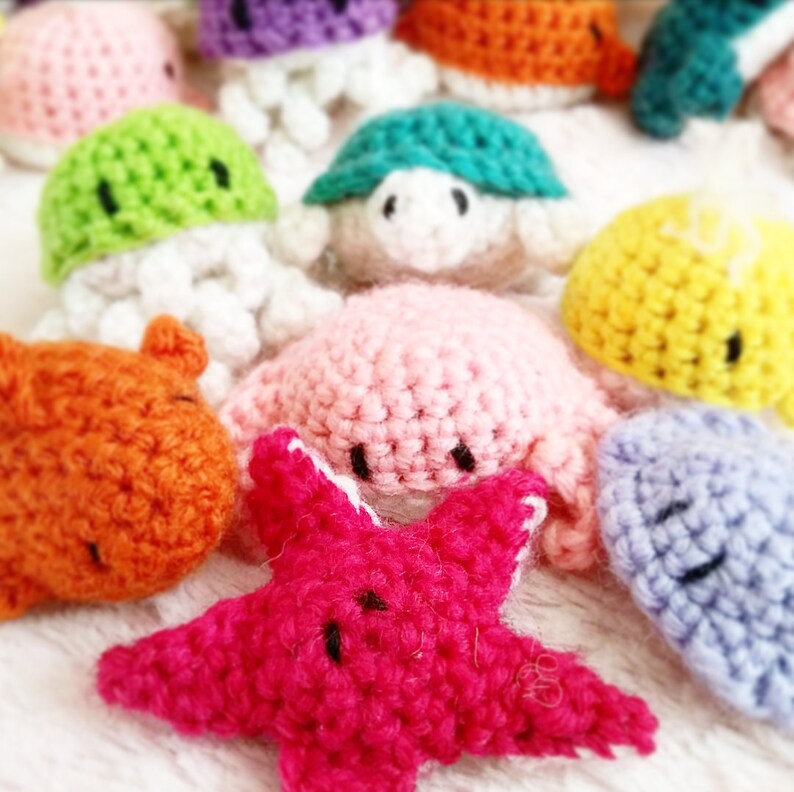 Tiny Ray PDF Crochet Pattern - Etsy