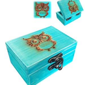 Turtle Trinket Box Wooden Jewelry Box. Nautical Sea Turtle Beach Box ...