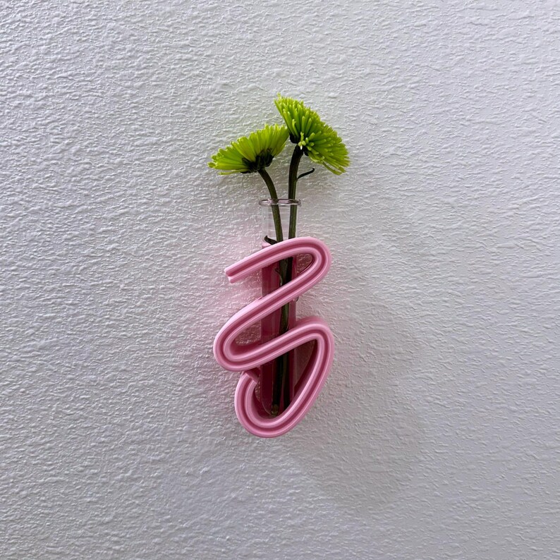 Unique Wall Vase for Propagation and Flowers - Wall Mounted Flower Vase ...