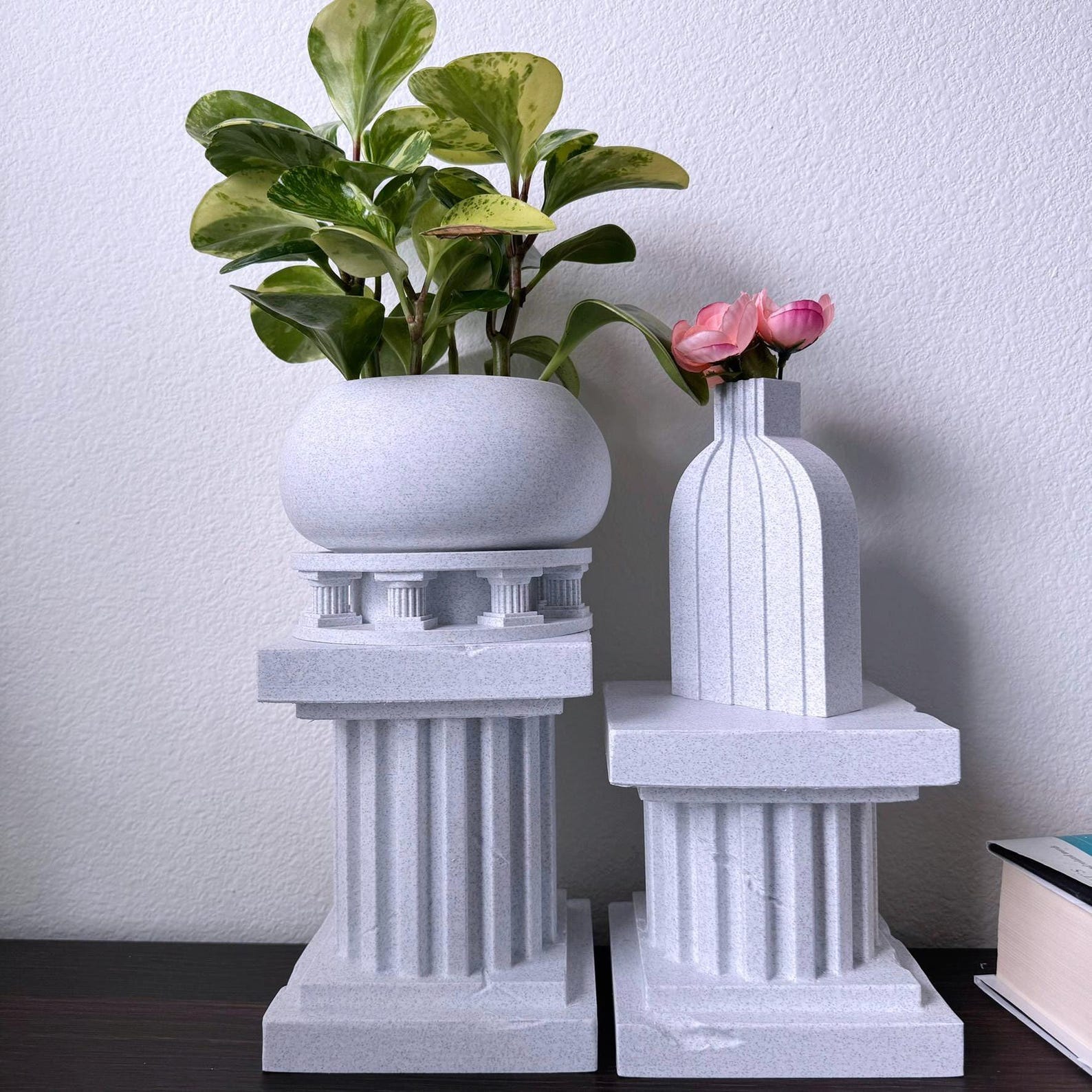 Greco Roman Column Plant Stand - Etsy