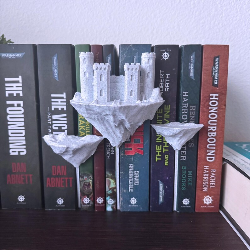 Floating Castle Bookshelf Insert: Sci-fi Fantasy Book Decor - Etsy