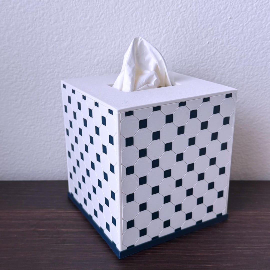 Art Deco Tissue Paper Box Cover Tissue Box Tissue Box Holder Craftsman ...