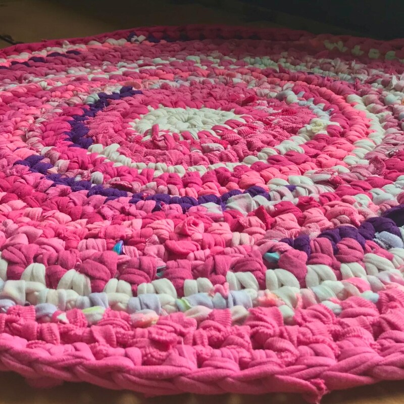 Upcycled Rag Rug - Etsy