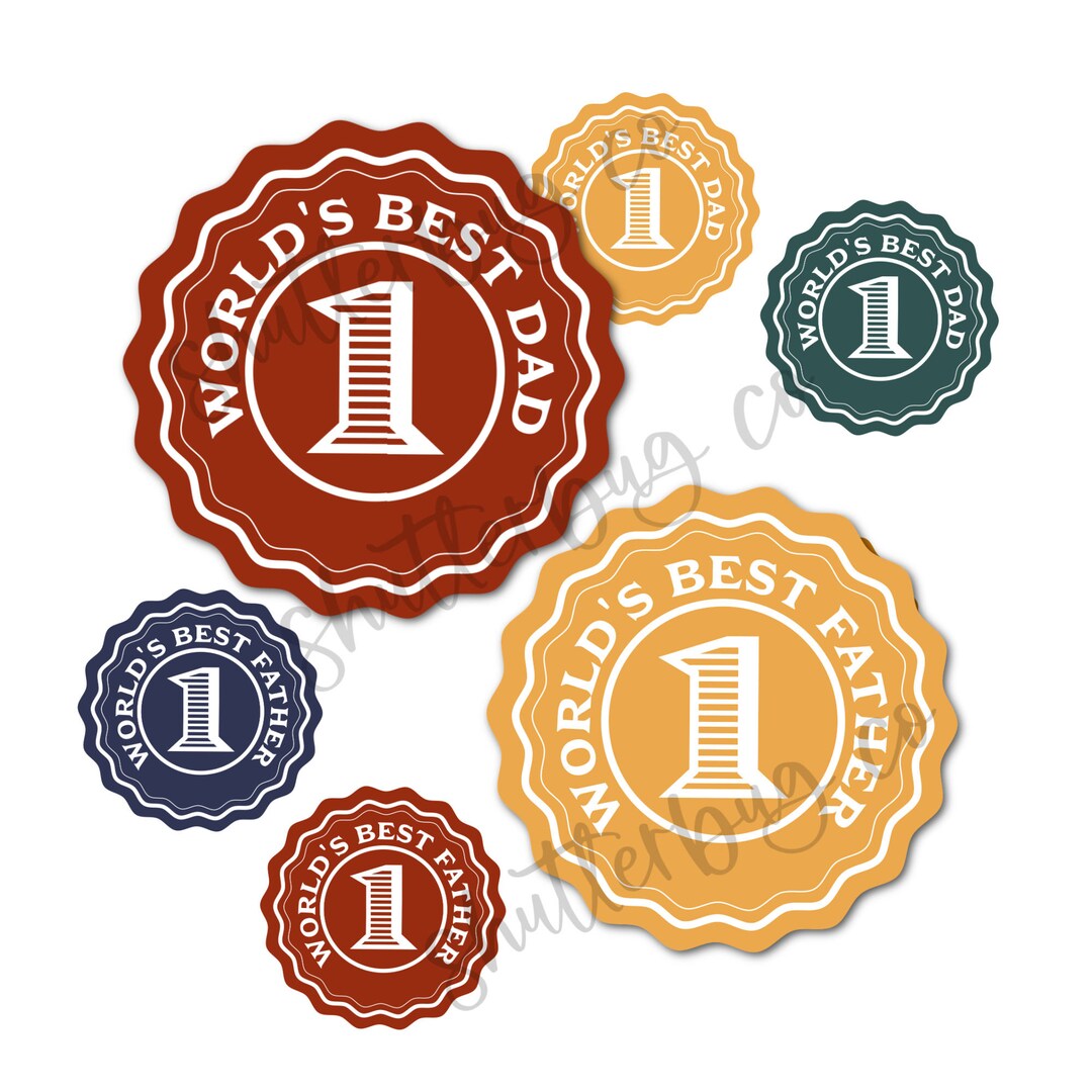 Fathers Day Designs, Worlds Best Dad, Fathers Day Bundle, Dad Pngs ...