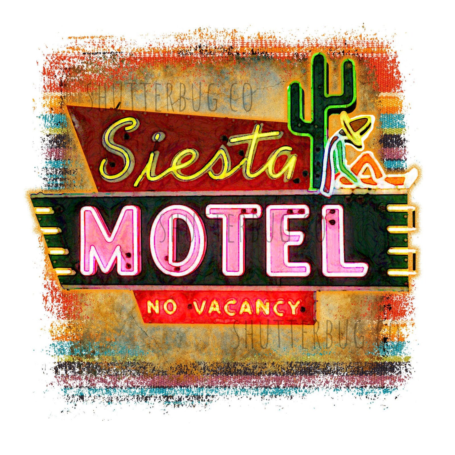 Hotel Sign, Retro PNG Designs, Road Signs, Neon Sign Art, Sublimation ...