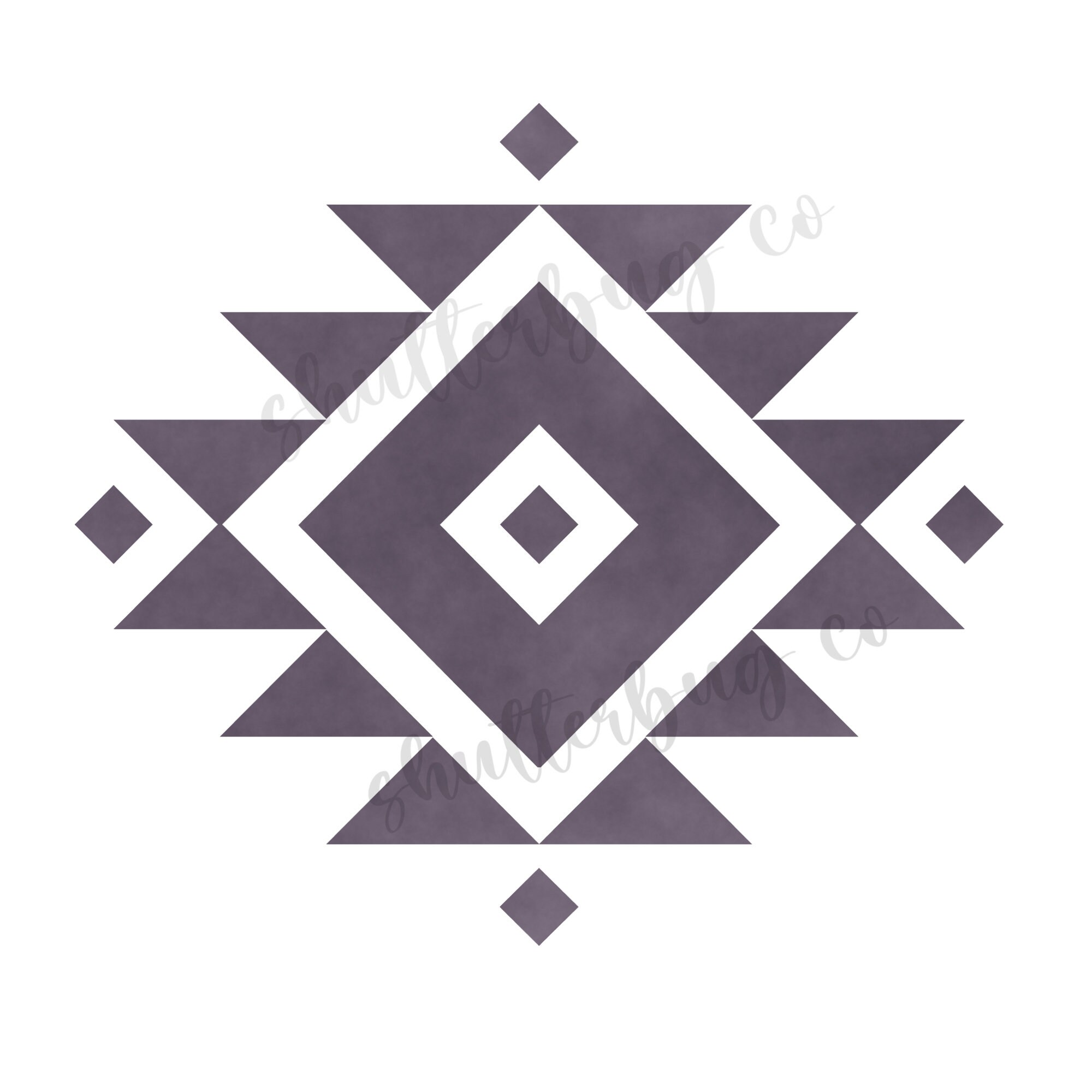 Aztec Shape, Southwest PNG, Aztec PNG, Western Backsplash, Tribal Shape ...