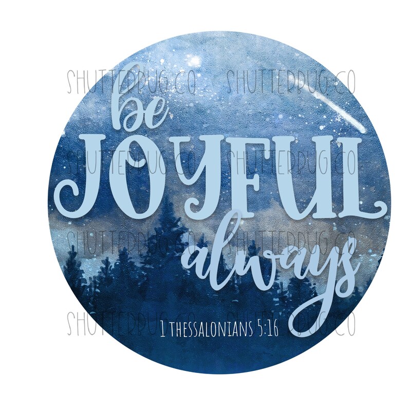Be Joyful Always - Etsy