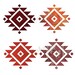 Aztec Shape, Southwest PNG, Aztec PNG, Western Backsplash, Tribal Shape ...