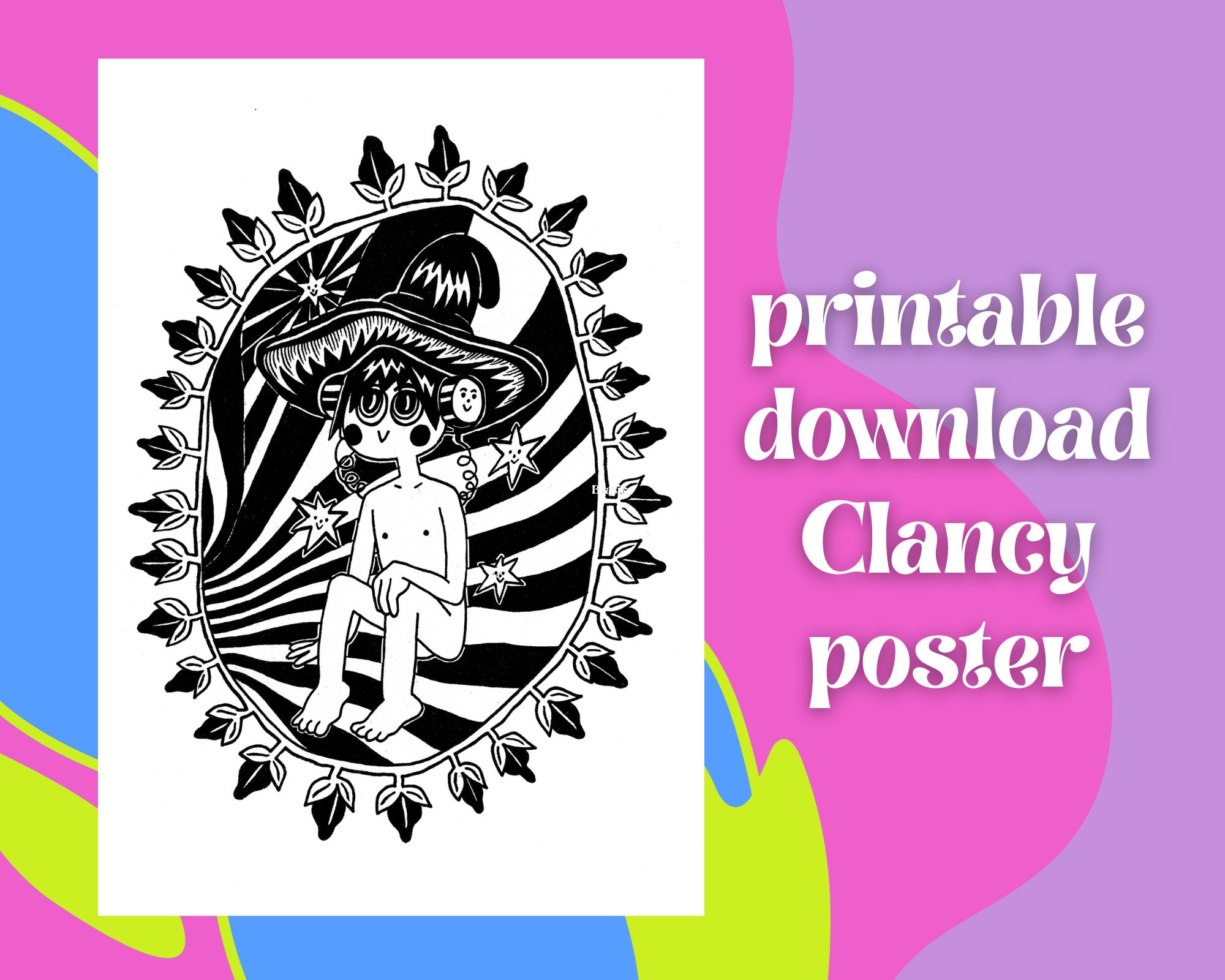 The Midnight Gospel Clancy Gilroy Digital Download / Fan Art Instant ...