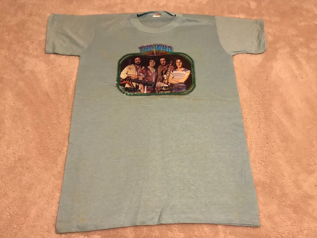 Original Vintage the Who 1982 T Shirt. - Etsy