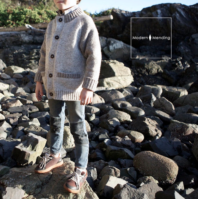 All 5 SIZES Kids Curved Knee Patch Pattern || Jeans Patch DIY for ...