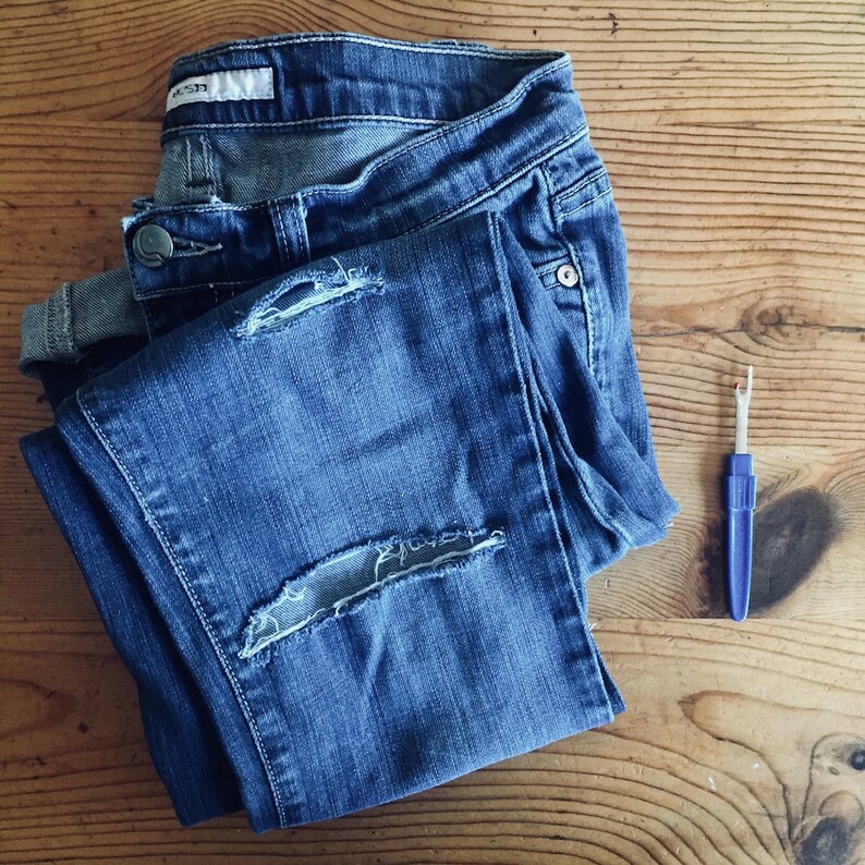 ALL SIZES Adult Curved Patch Tutorial. Jeans Patch DIY Tutorial for ...