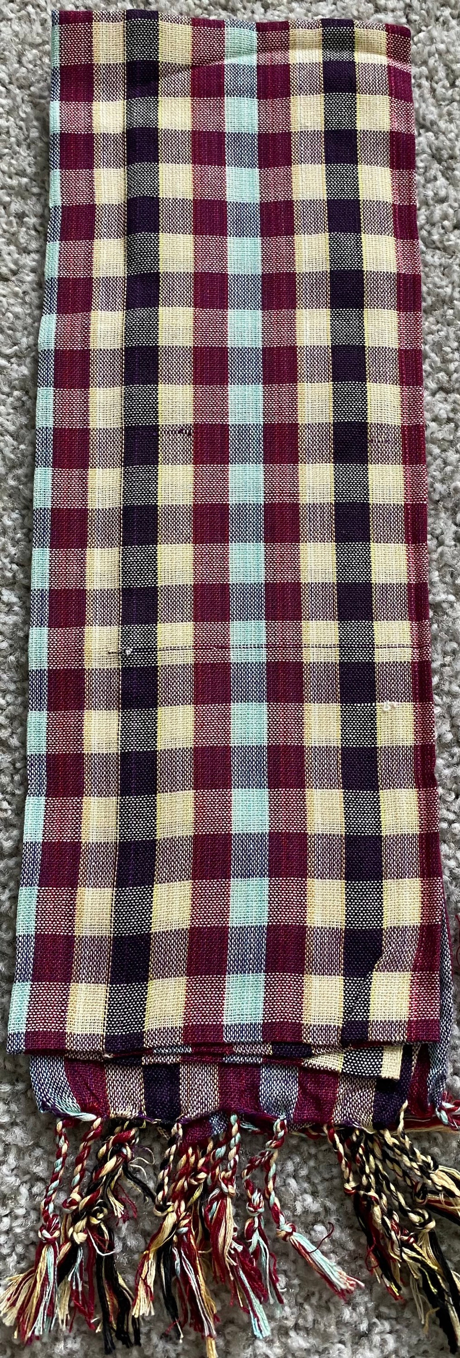 Traditional Cambodian Krama Scarf - Etsy Norway