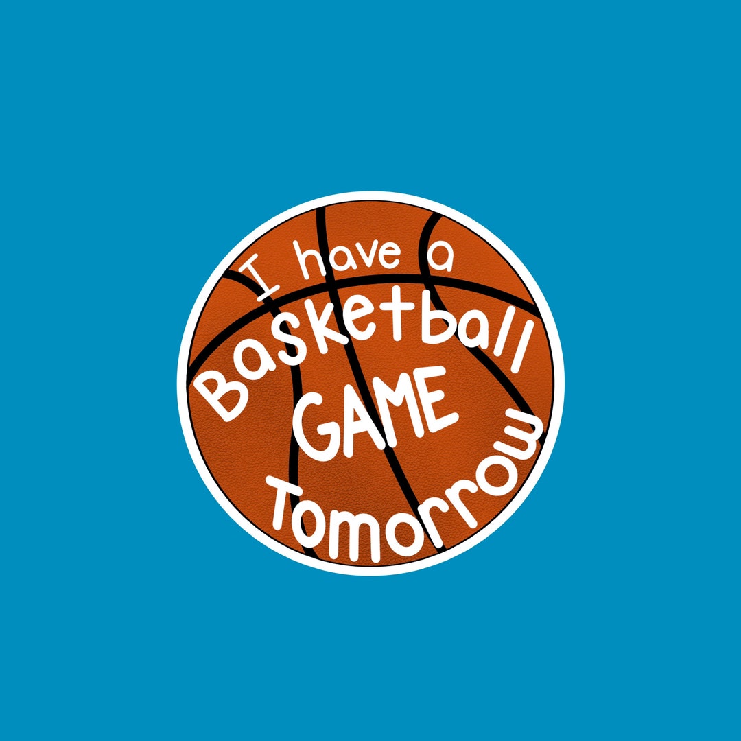 My Names Tre and I Have a Basketball Game Tomorrow - Etsy