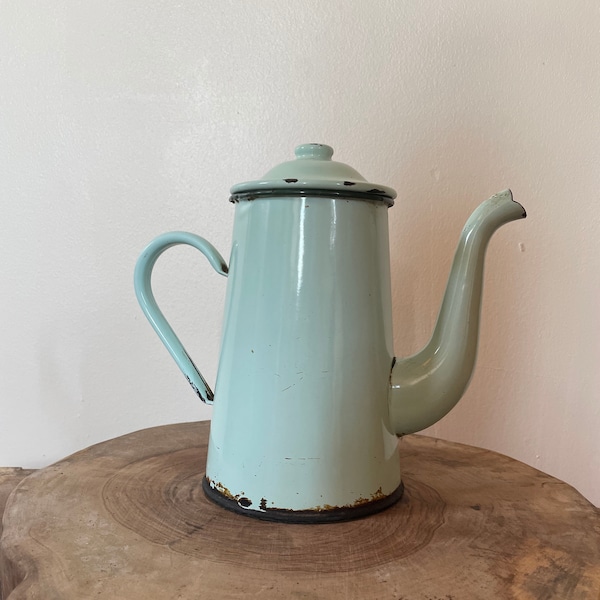 Enamel Coffee Pot - Etsy