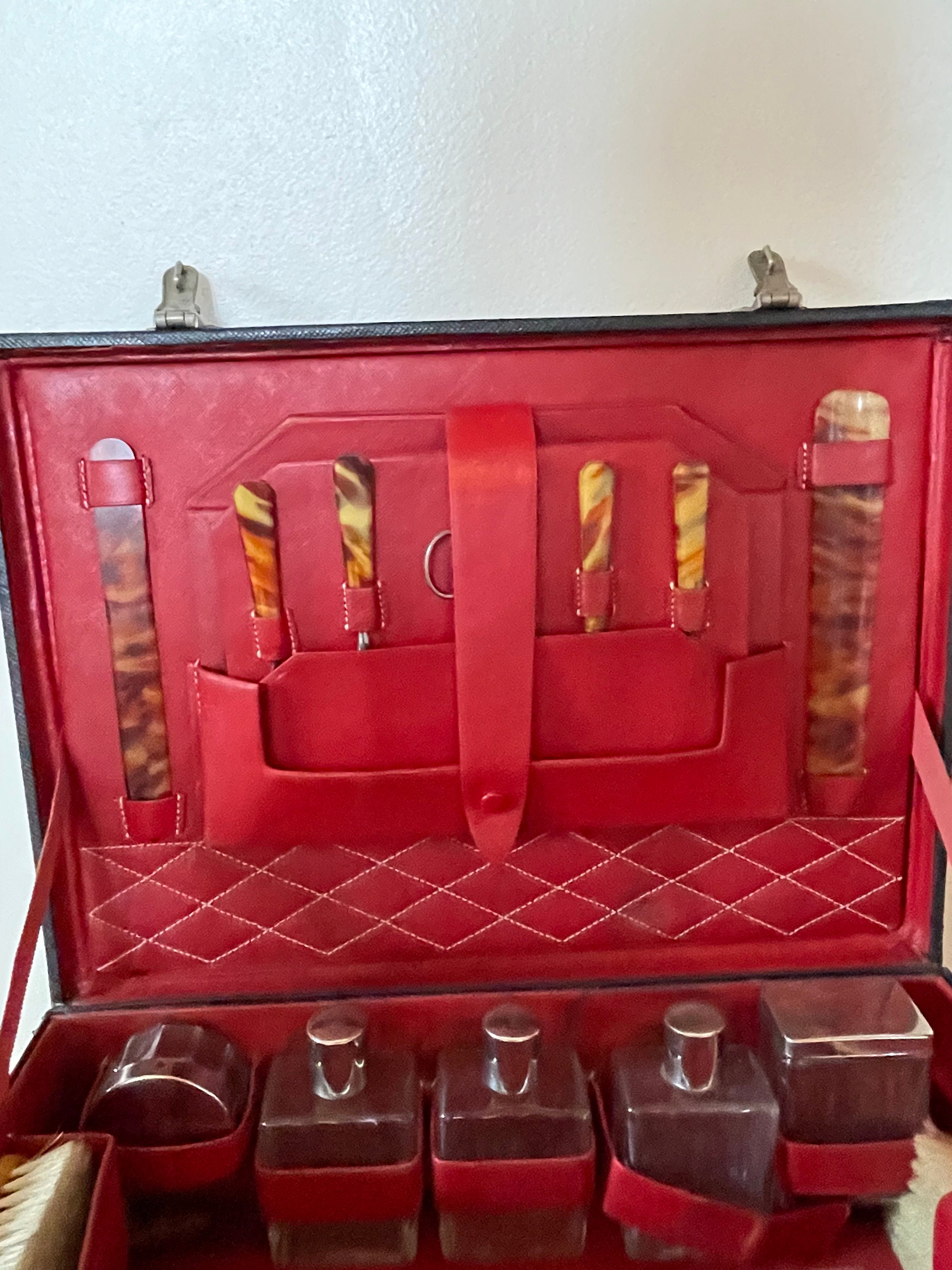 Vintage Vanity Suitcase Vanity Collectables - Etsy