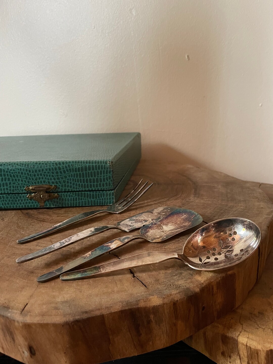 Vintage French Cheese and Dessert Set, Utensils, Serving Utensils ...