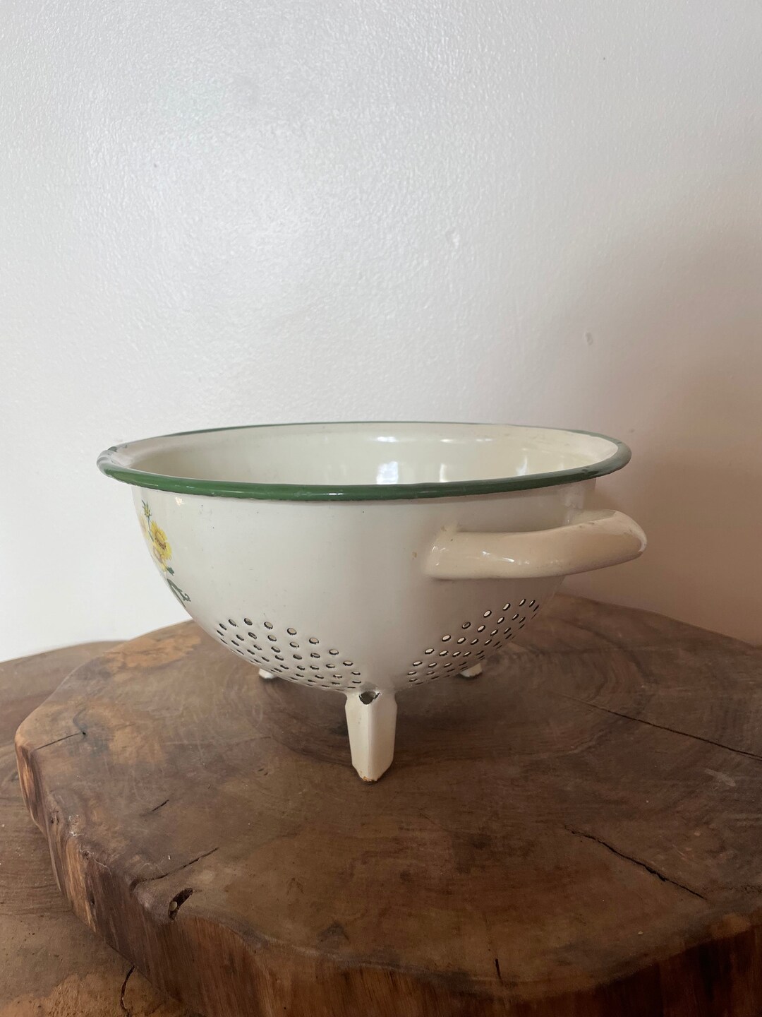 Enamel Colander, Kitchen Decoration, Enamel, Colander - Etsy