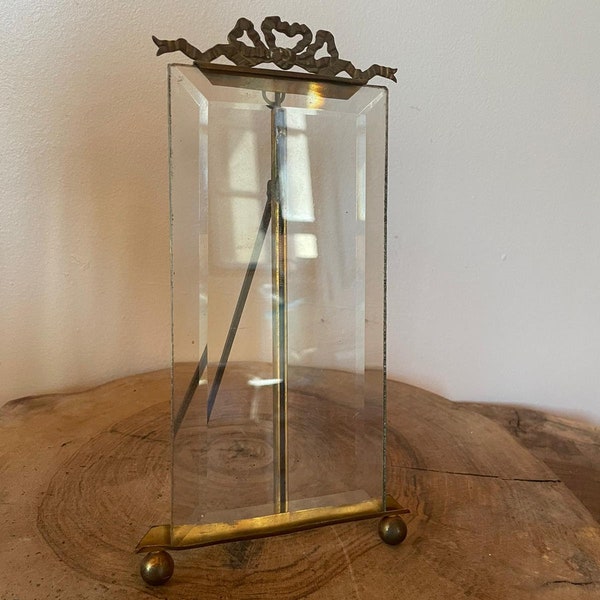 Beveled Glass Picture Frame - Etsy