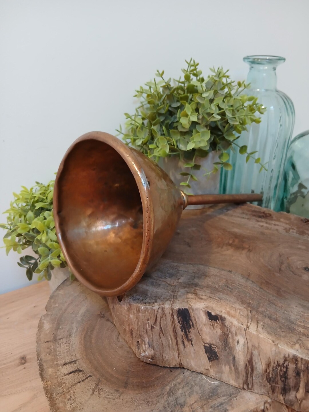 Large Vintage Copper Funnel, Copper, Decoration - Etsy