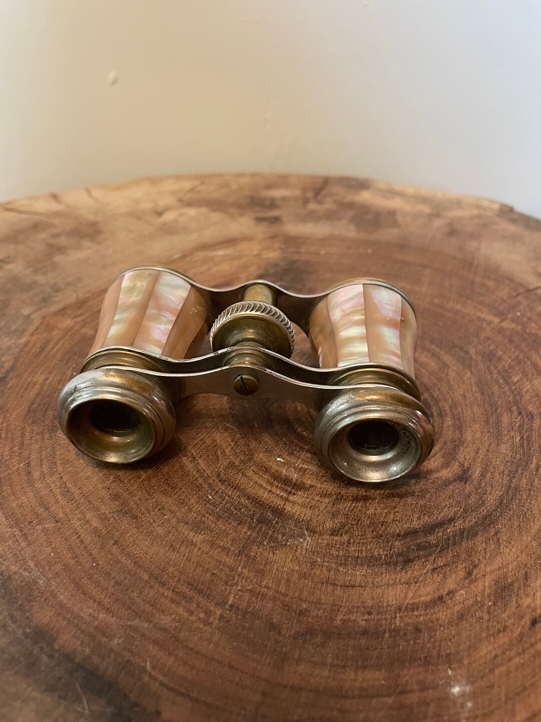 Vintage French Mother of Pearl Opera Binoculars - Etsy