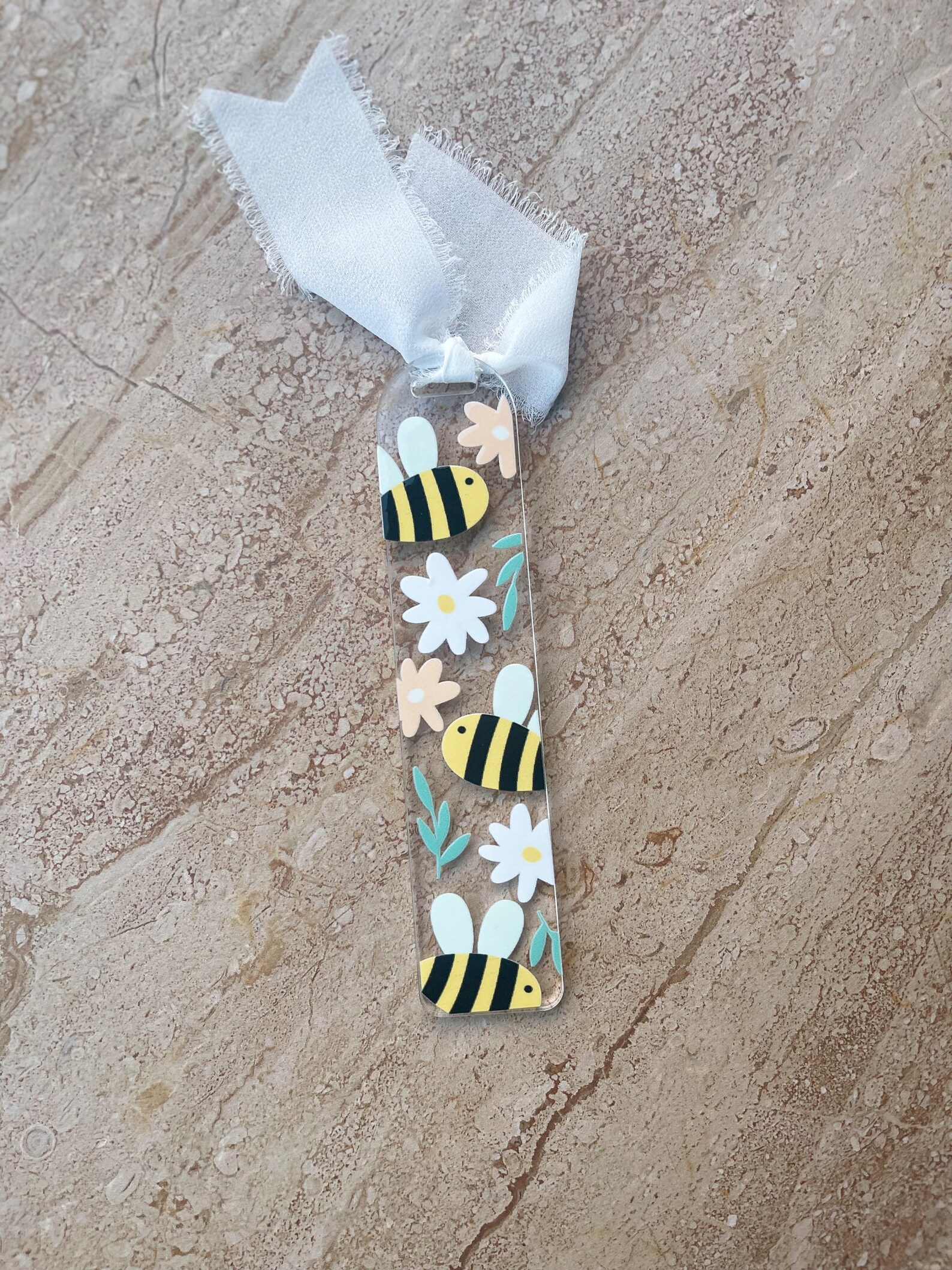 Busy Bee Bookmark Acrylic Bookmark Gifts for Readers - Etsy