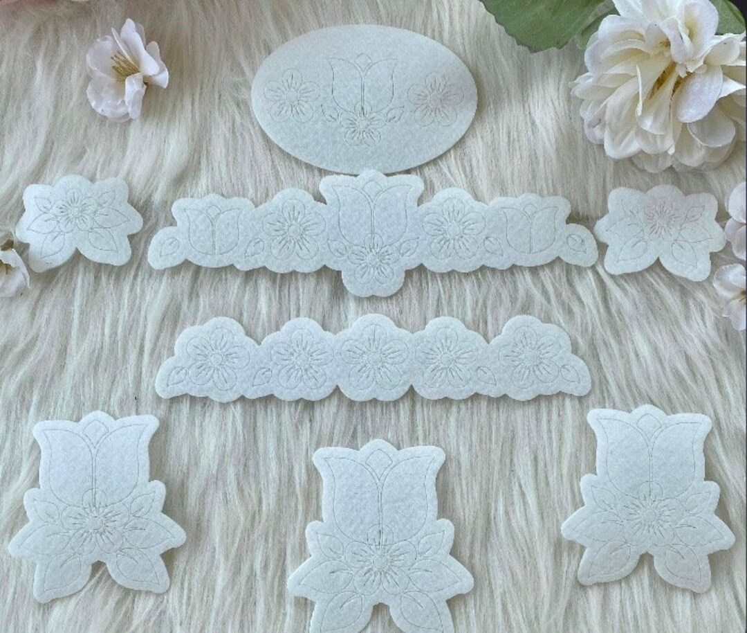 Tulip Regaliabeading Pattern, Beading Designs, Felt#71 Beading Pattern ...