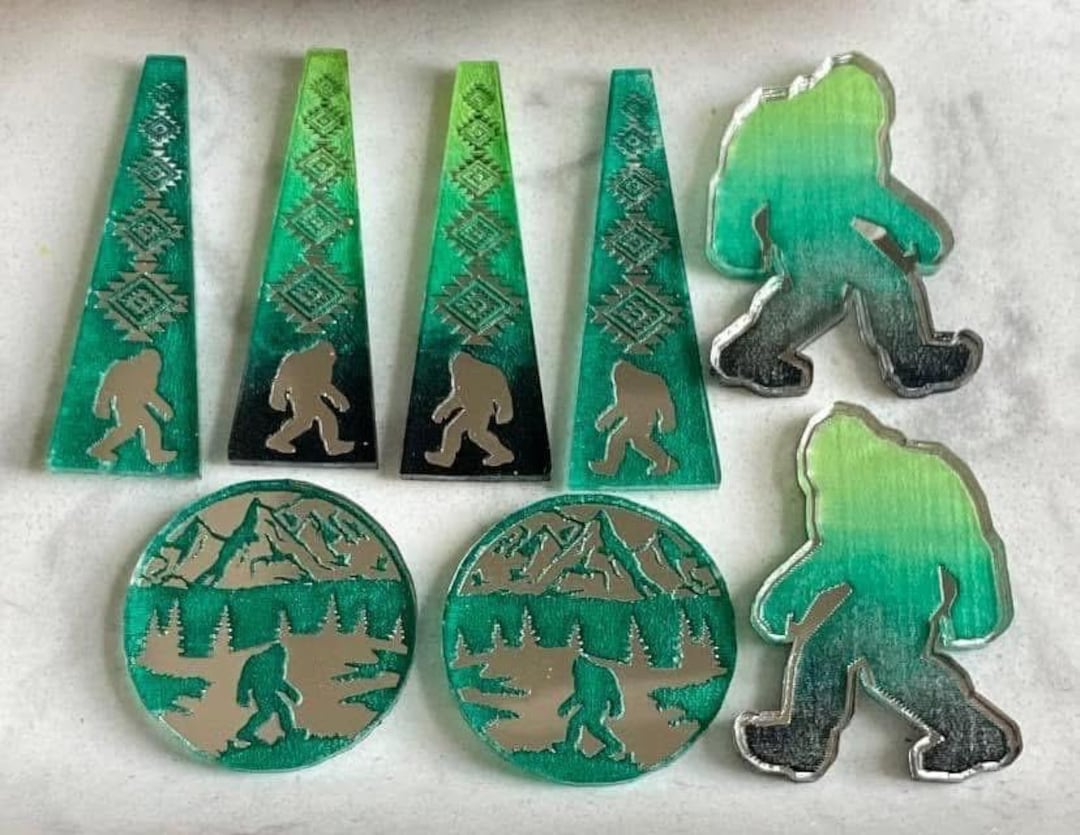 Acrylic Mirror Cabochons, Native American Beading Cab - Indigenous ...