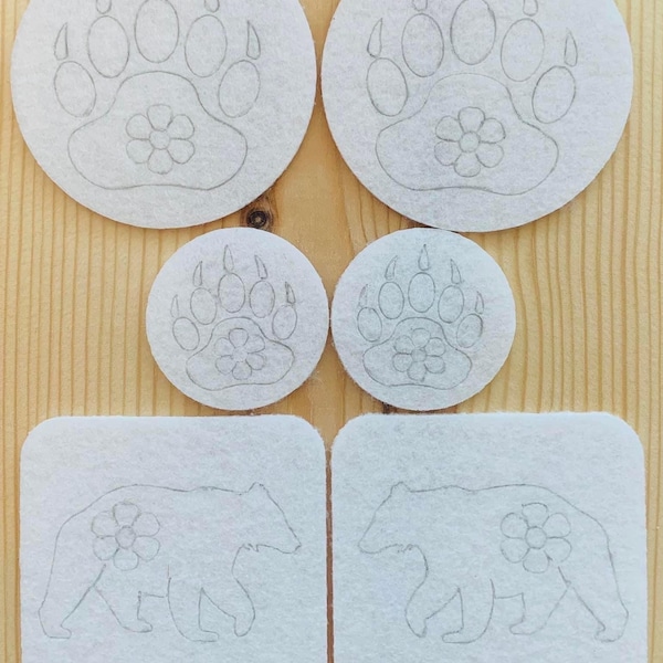 Bear Paw Beading Patterns - Etsy