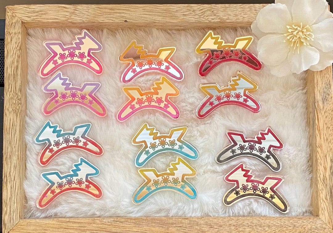 Acrylic Mirror Beading Cabs: Native Style Supplies - Etsy