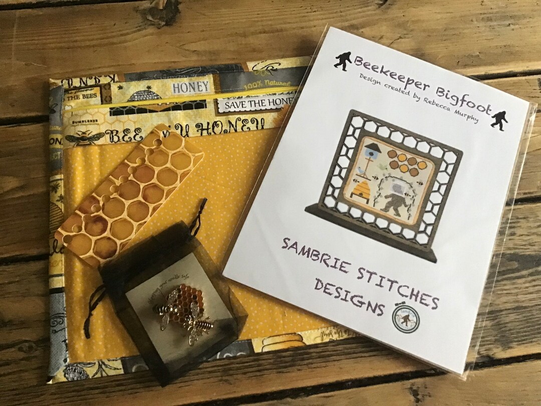 Bee Vinyl Front Project Bag Package - Etsy