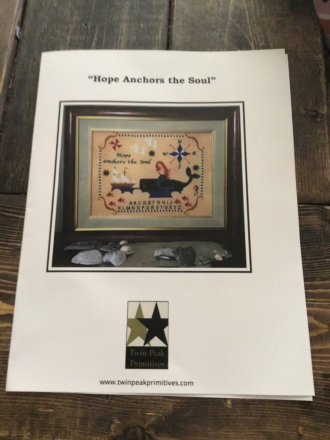 Hope Anchors the Soul Chart Twin Peak Primitives - Etsy