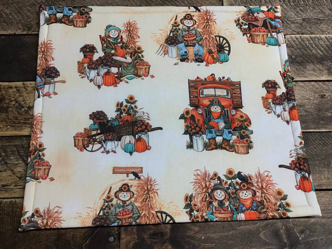 Fall Vinyl Front Project Bag - Etsy