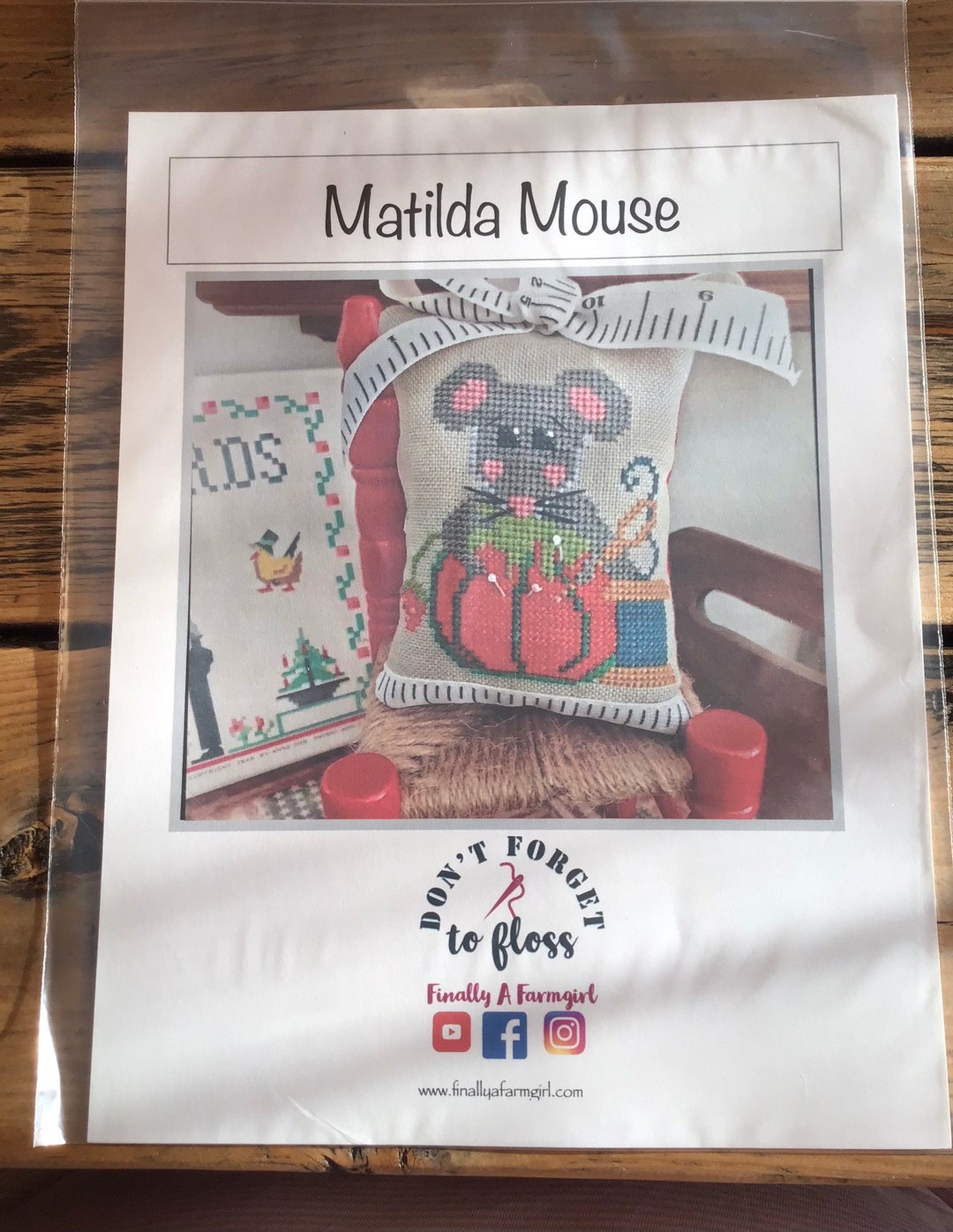 Matilda Mouse by Finally a Farmgirl - Etsy